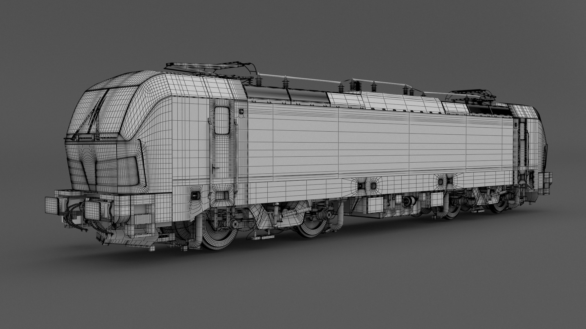 3D Model Siemens Vectron Rail Force One - TurboSquid 2149185