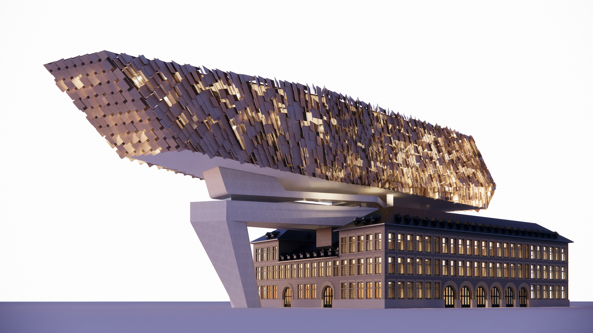3D Transforming Zaha Hadid Design - TurboSquid 2221871
