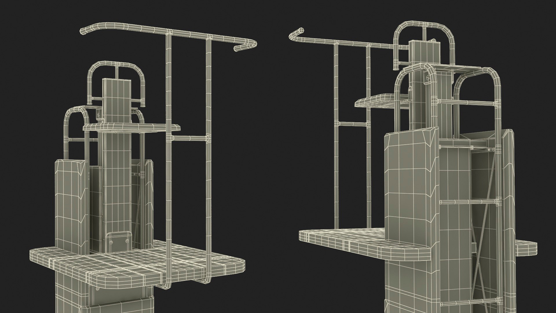 3D SENOH Volleyball Umpire Chair Model - TurboSquid 2273114