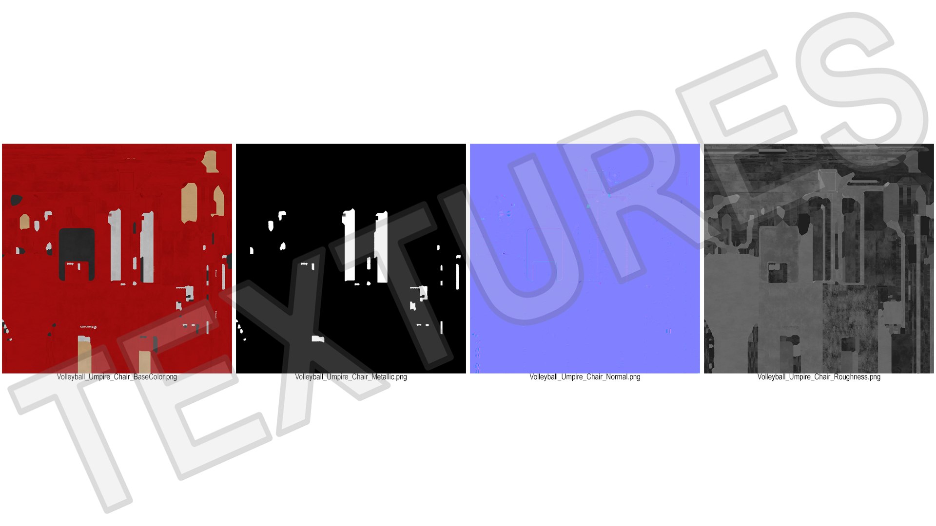 3D SENOH Volleyball Umpire Chair Model - TurboSquid 2273114