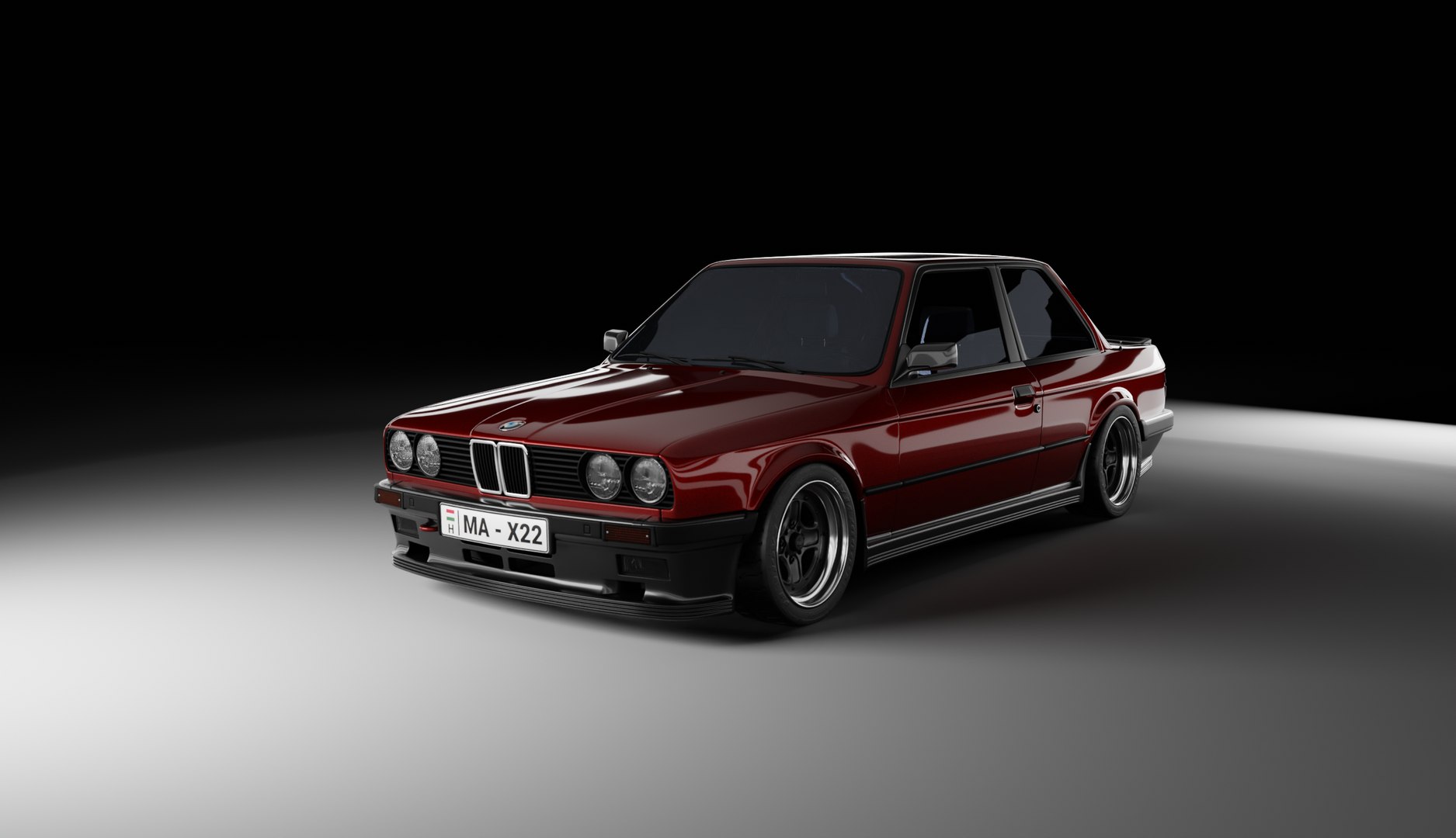 bmw e30 mtech13D模型 - TurboSquid 1994190