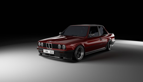 bmw e30 mtech1 Modelo 3D - TurboSquid 1994190