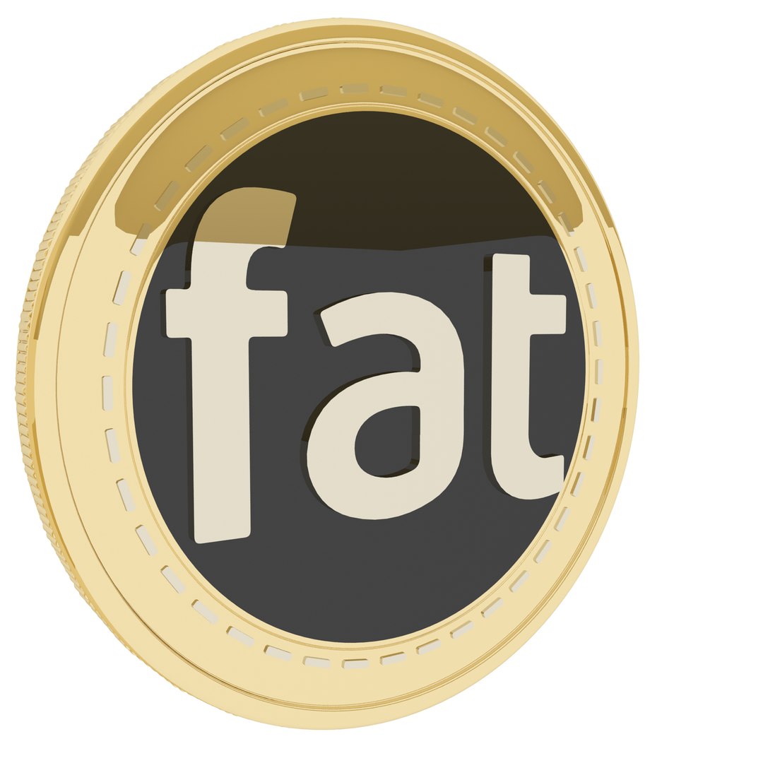 3D Fatcoin Cryptocurrency Gold Coin - TurboSquid 1856144