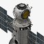 3d Model Space Service Module Zvezda