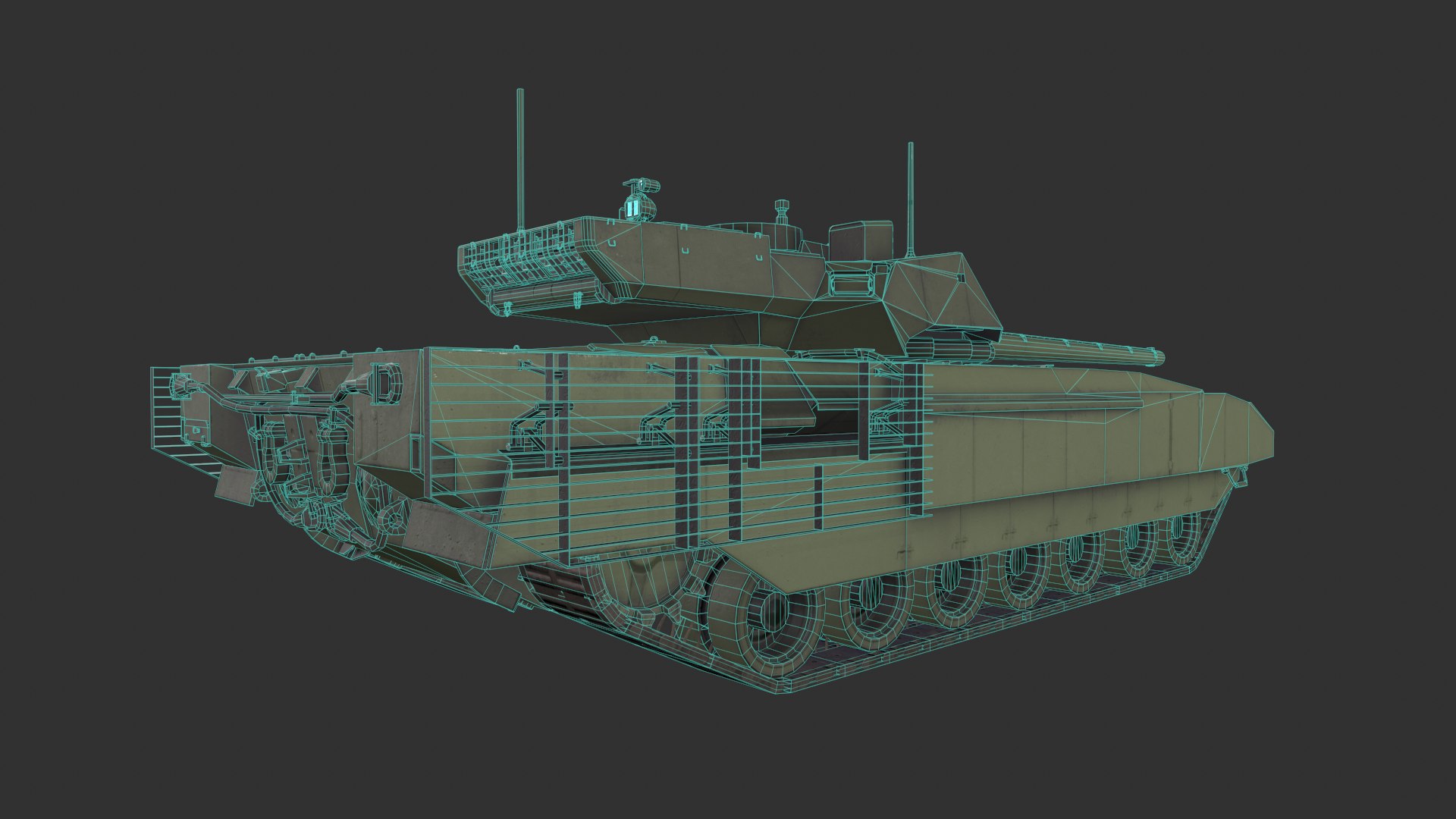 T-14 Armata MBT 3D model - TurboSquid 2105141