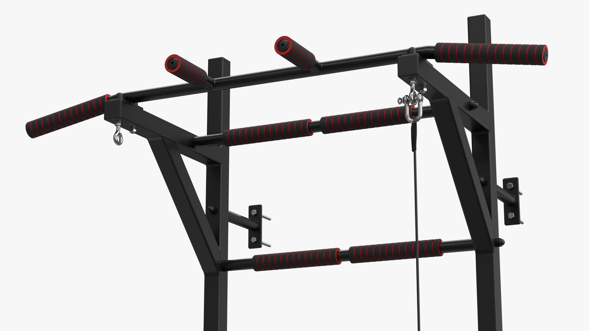 3D Model Metal Wall Bars 01 - TurboSquid 1943776