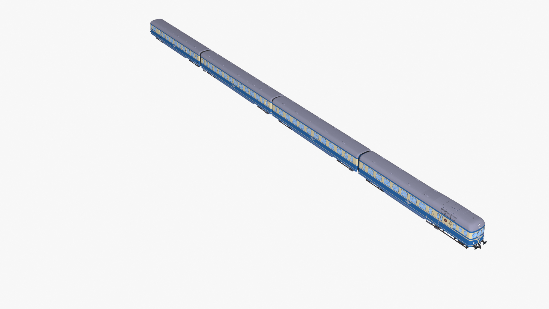 Oebb 5145 Diesel Passenger Train - Blauer Blitz 3D Model - TurboSquid ...