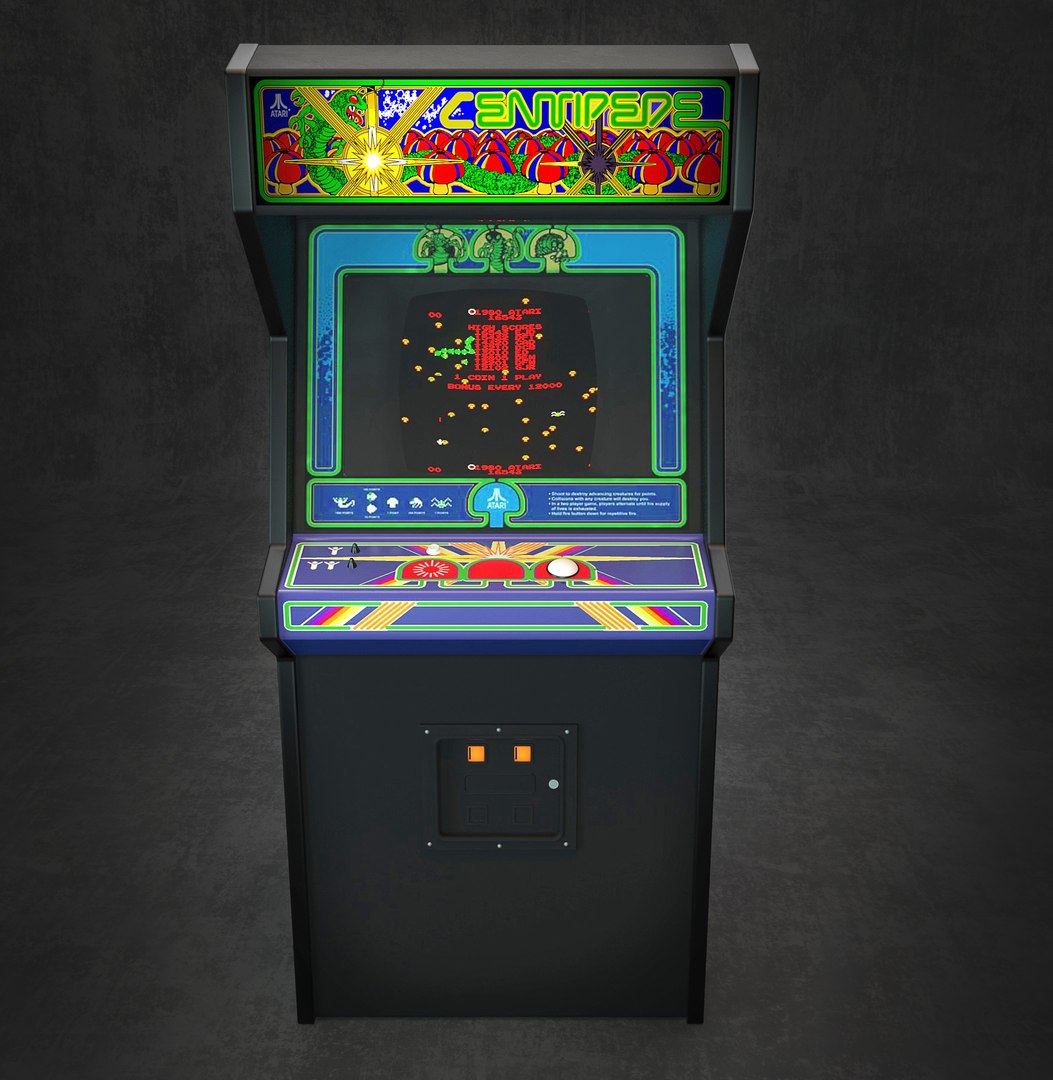 Centipede Arcade Model - TurboSquid 1486995