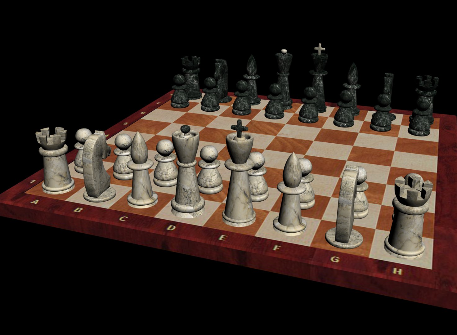 3d Chessmen