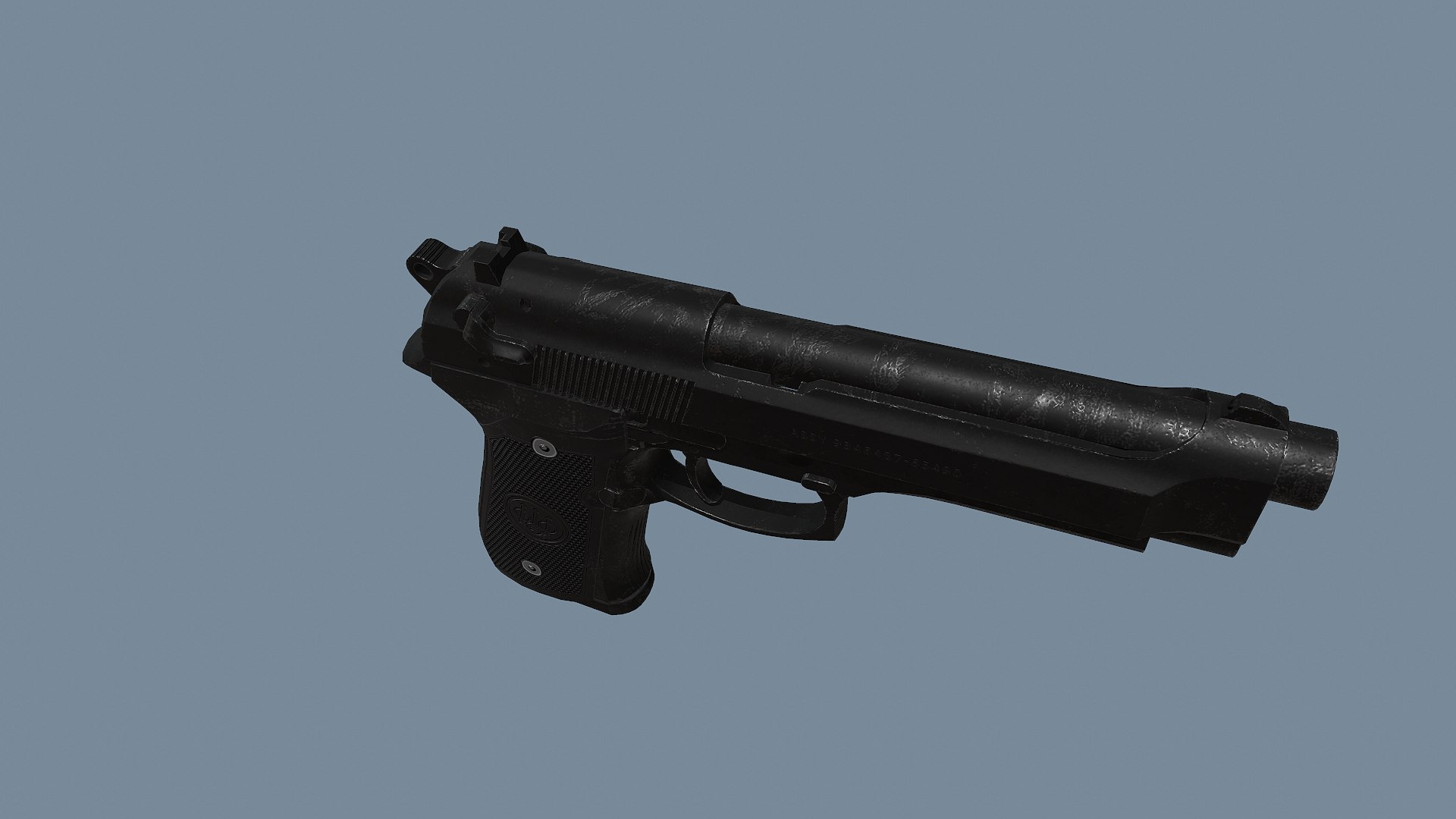 Free Beretta M9 Low-poly PBR Free 3D Model - TurboSquid 1778299