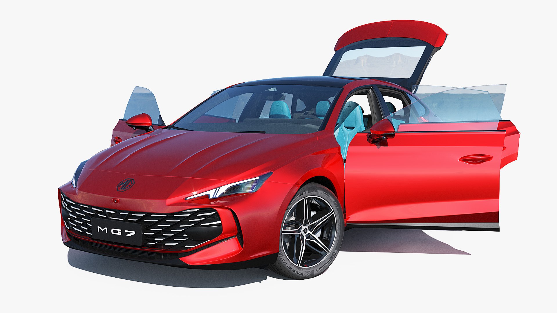 3D 2025 MG7 With Interior - TurboSquid 2302969