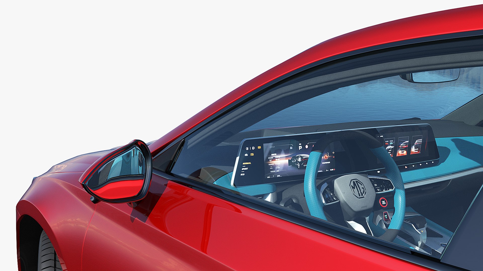 3D 2025 MG7 With Interior - TurboSquid 2302969