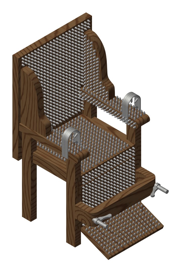 Chair Inquisition 3d Model