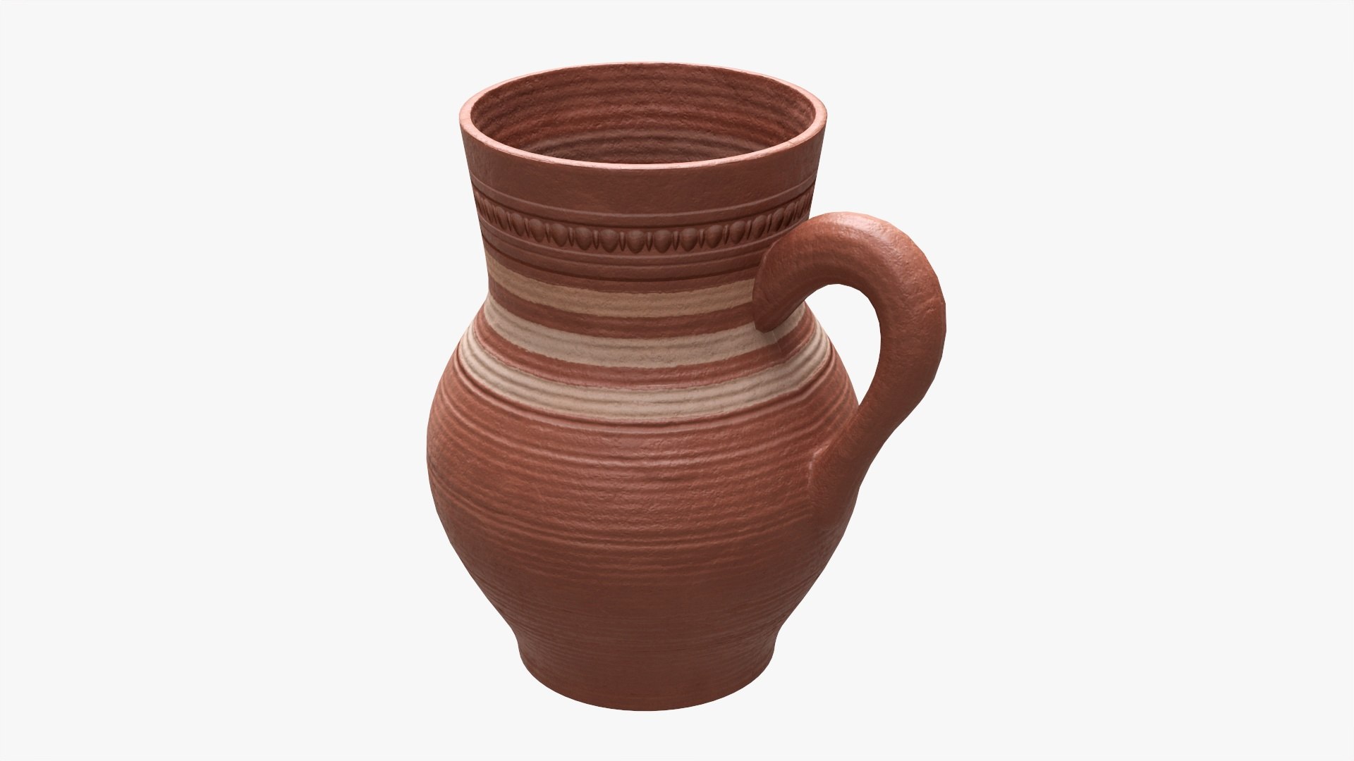 3D Vintage Ceramic Jug Medium - TurboSquid 1754525