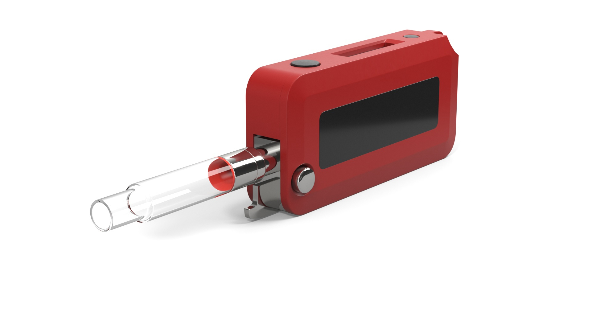 modelo 3d Vape Mod Rojo Abierto - TurboSquid 2188954