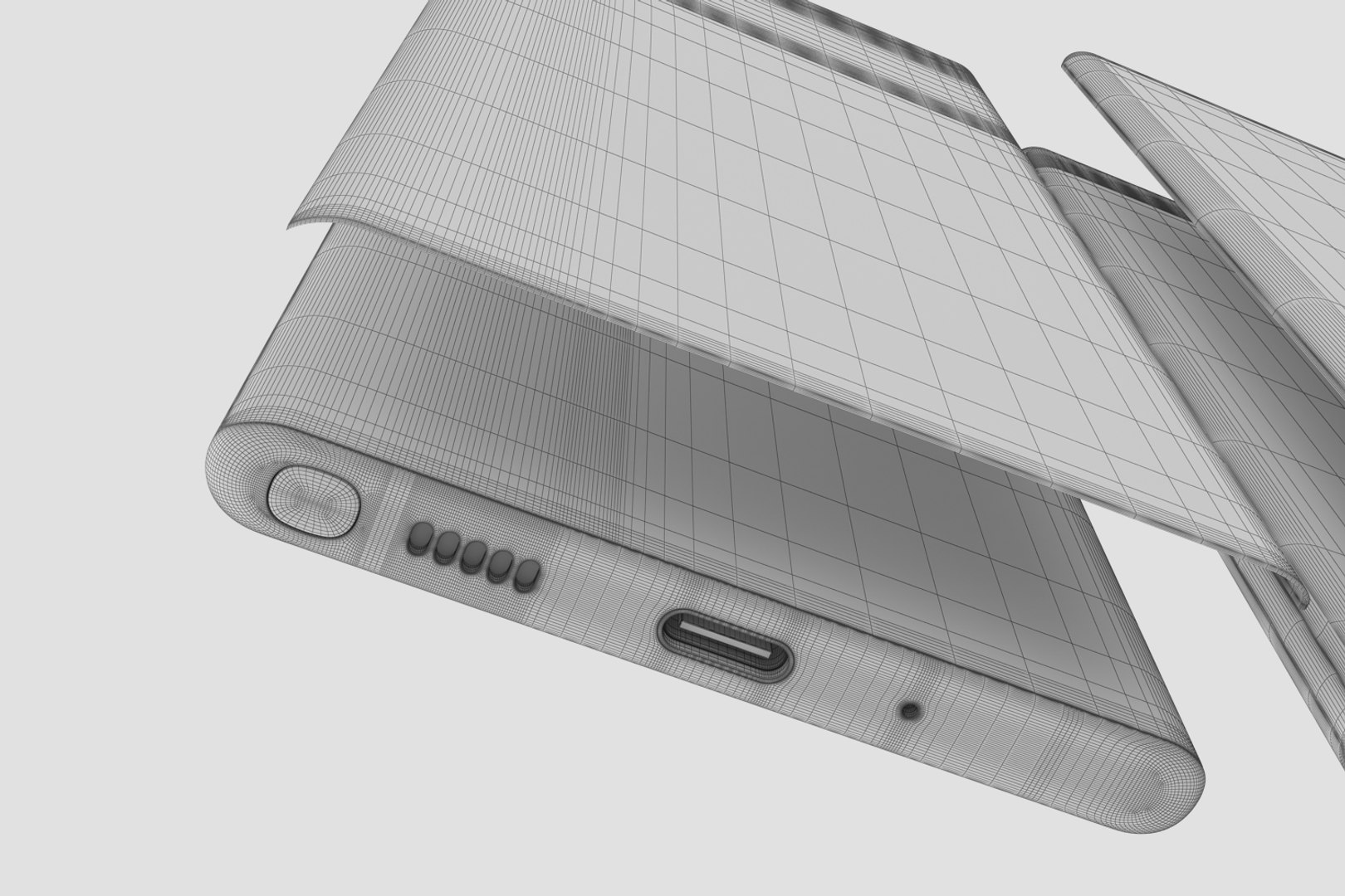 3D samsung galaxy note 10 model - TurboSquid 1429660