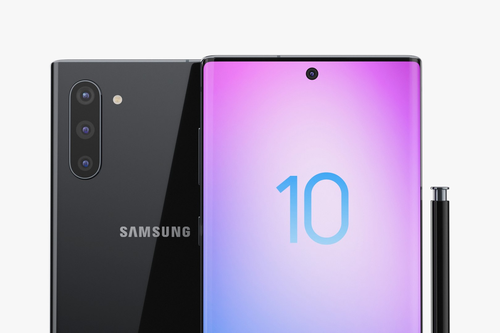 3D samsung galaxy note 10 model - TurboSquid 1429660