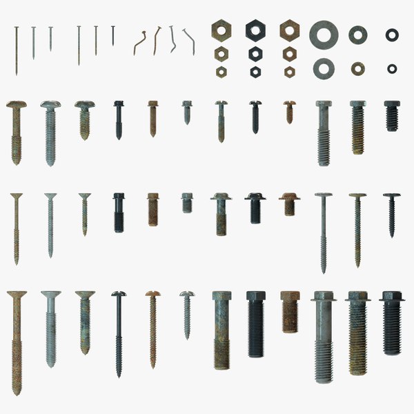 Free 3D Screw Models | TurboSquid