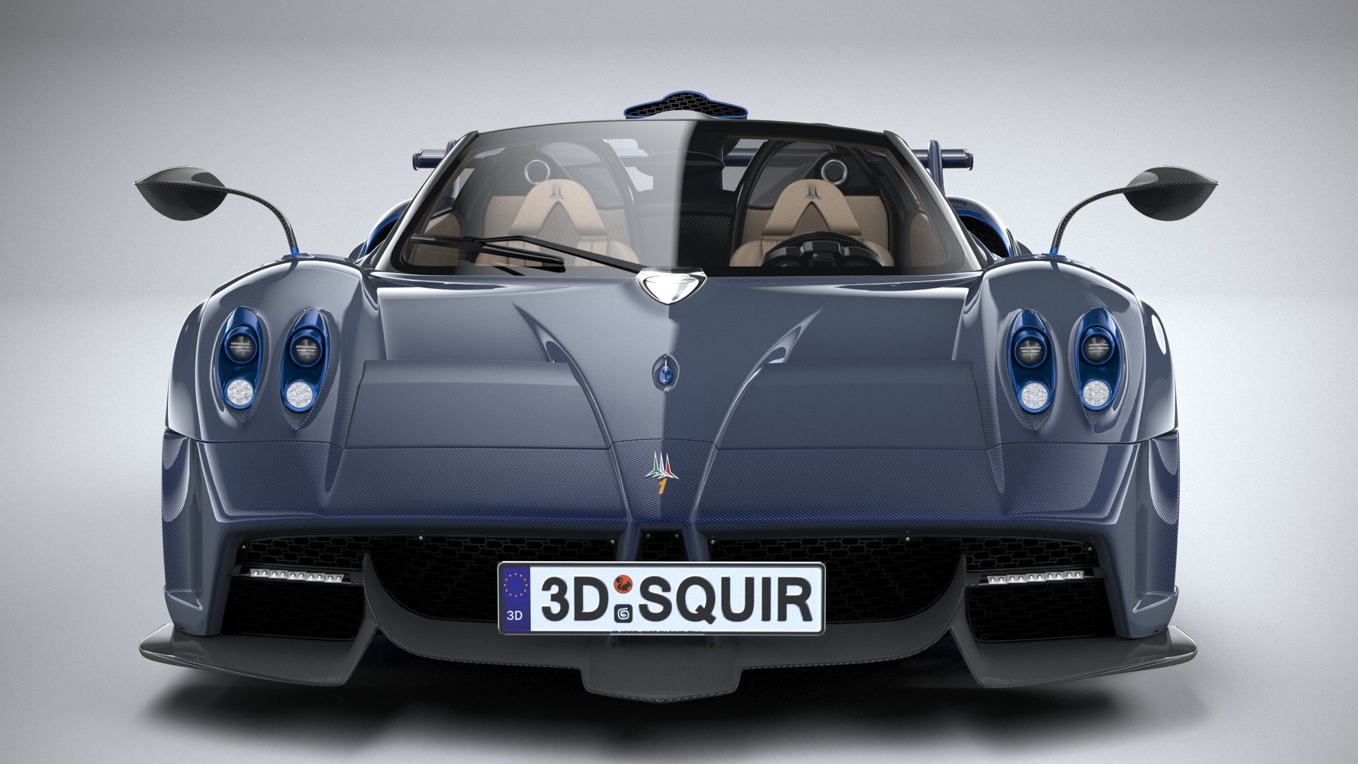 Pagani huayra tricolore 3D model - TurboSquid 1680965