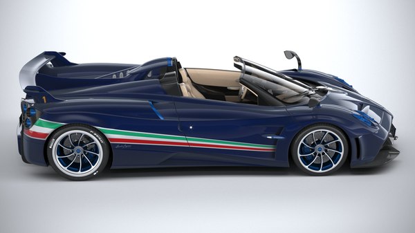 Pagani huayra tricolore 3D model - TurboSquid 1680965