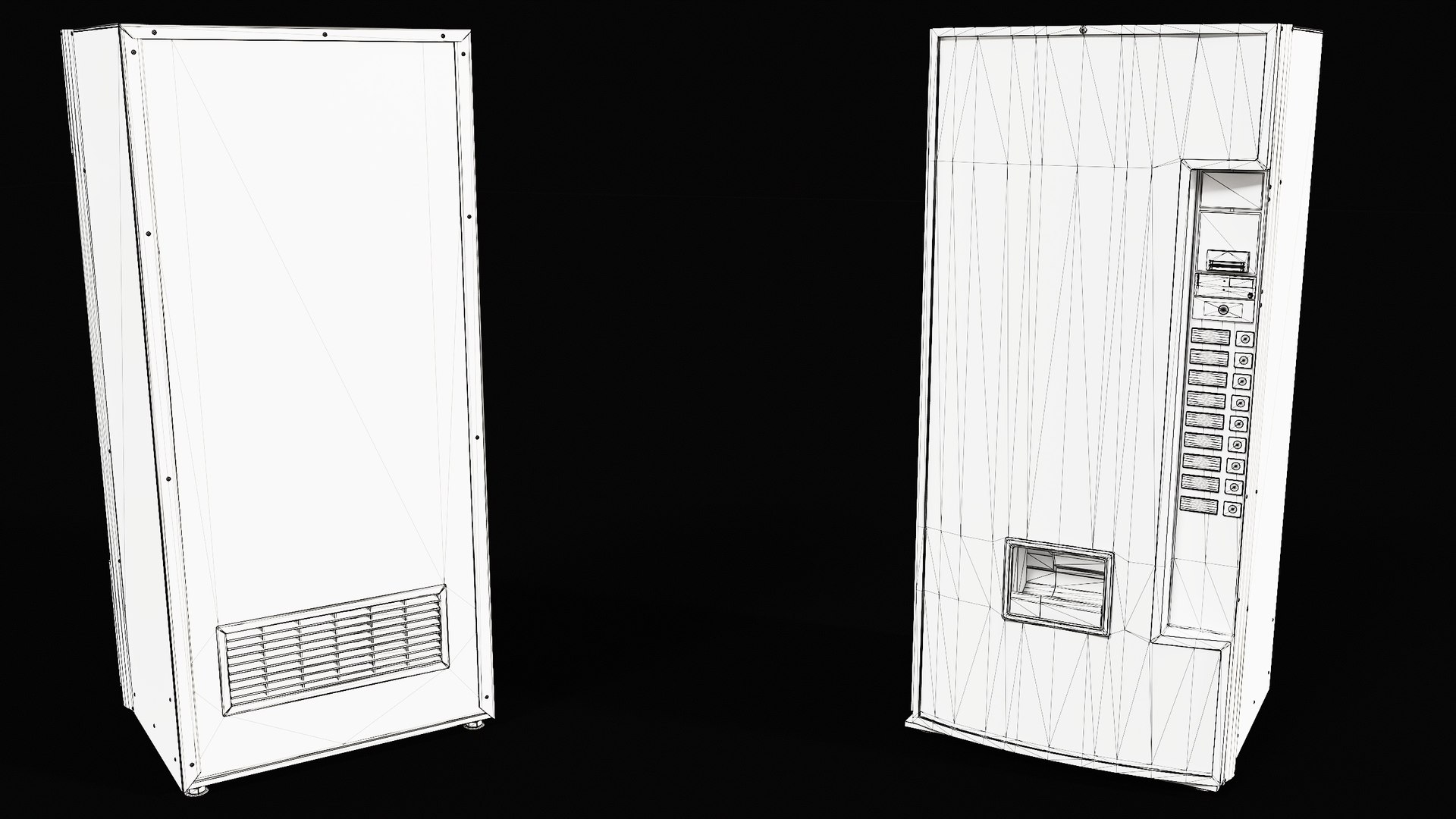 Drinks Vending Machine - PBR Game Ready 3D Model - TurboSquid 2135003