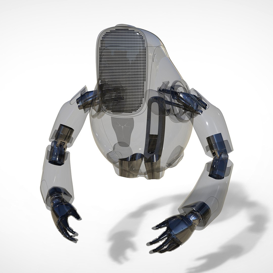 Droid Robot Bot 3D Model - TurboSquid 1375326