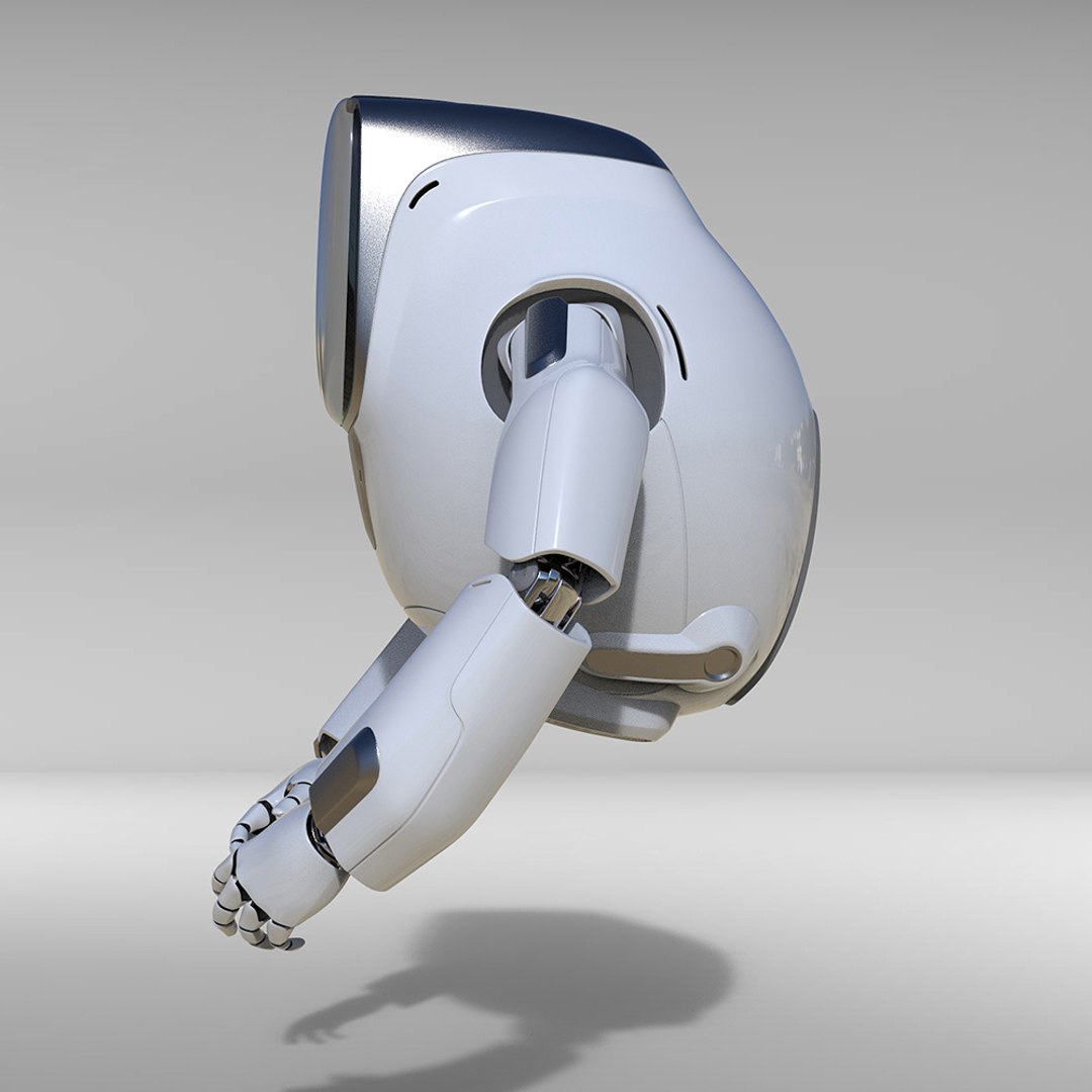 Droid Robot Bot 3D Model - TurboSquid 1375326