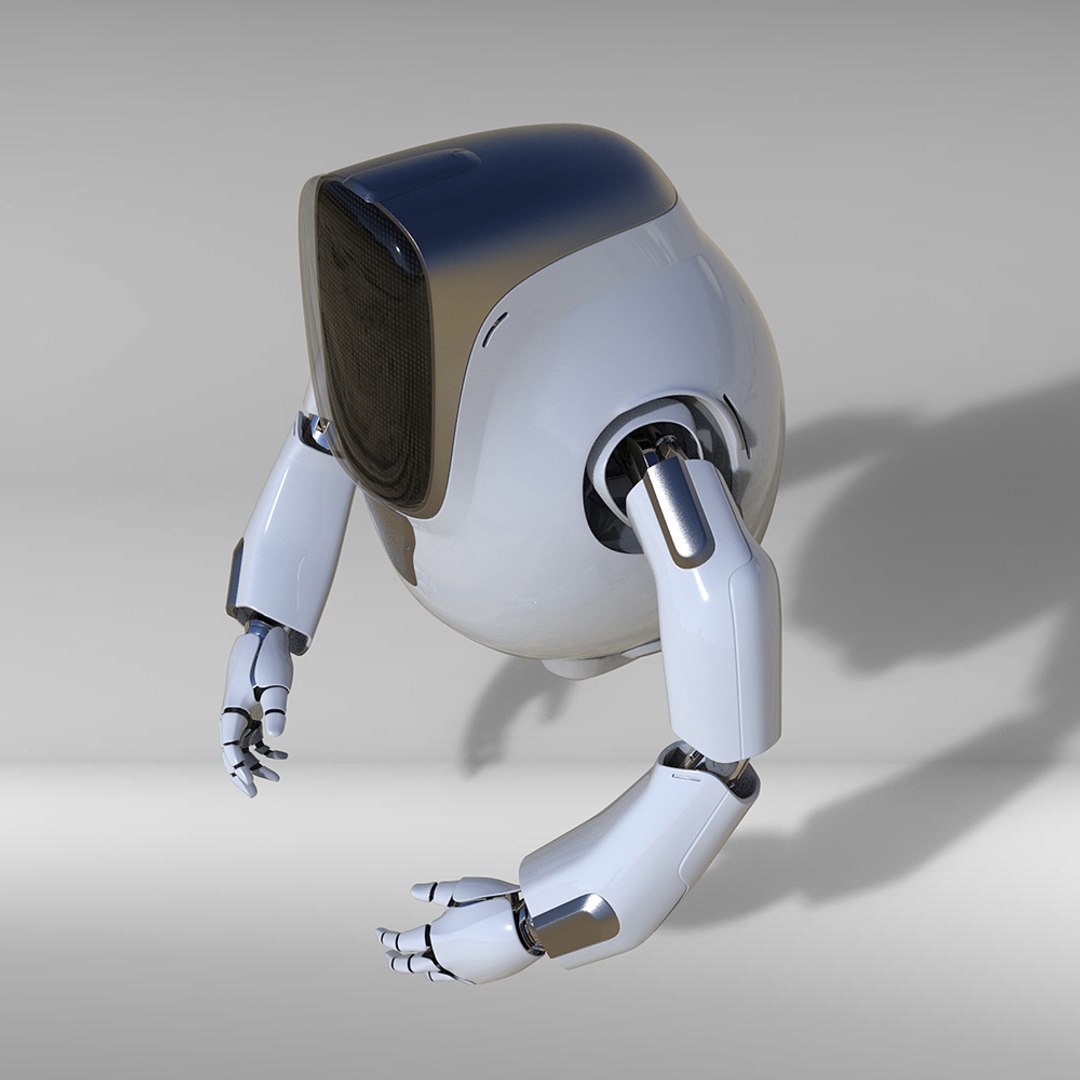Droid Robot Bot 3D Model - TurboSquid 1375326
