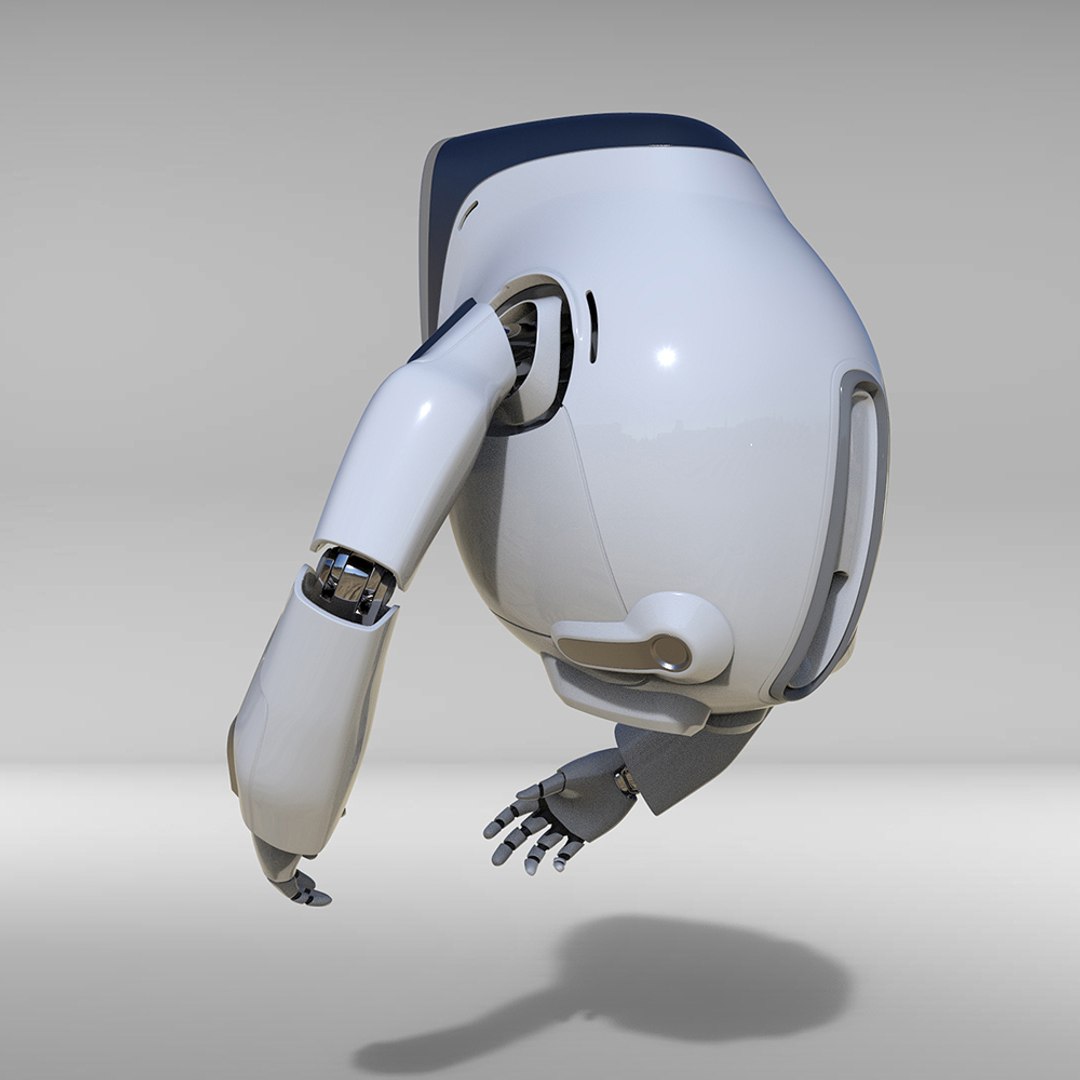Droid Robot Bot 3D Model - TurboSquid 1375326