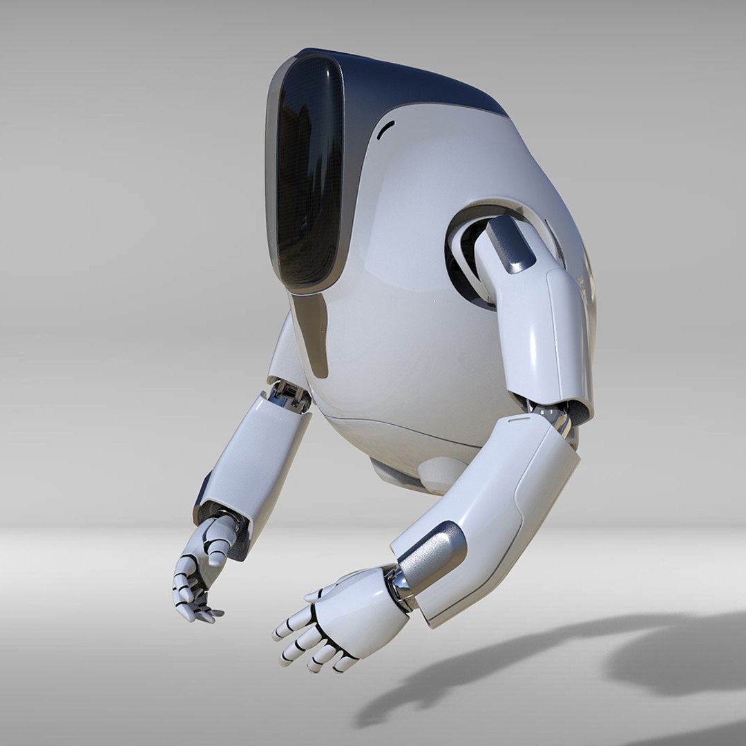 Droid Robot Bot 3D Model - TurboSquid 1375326