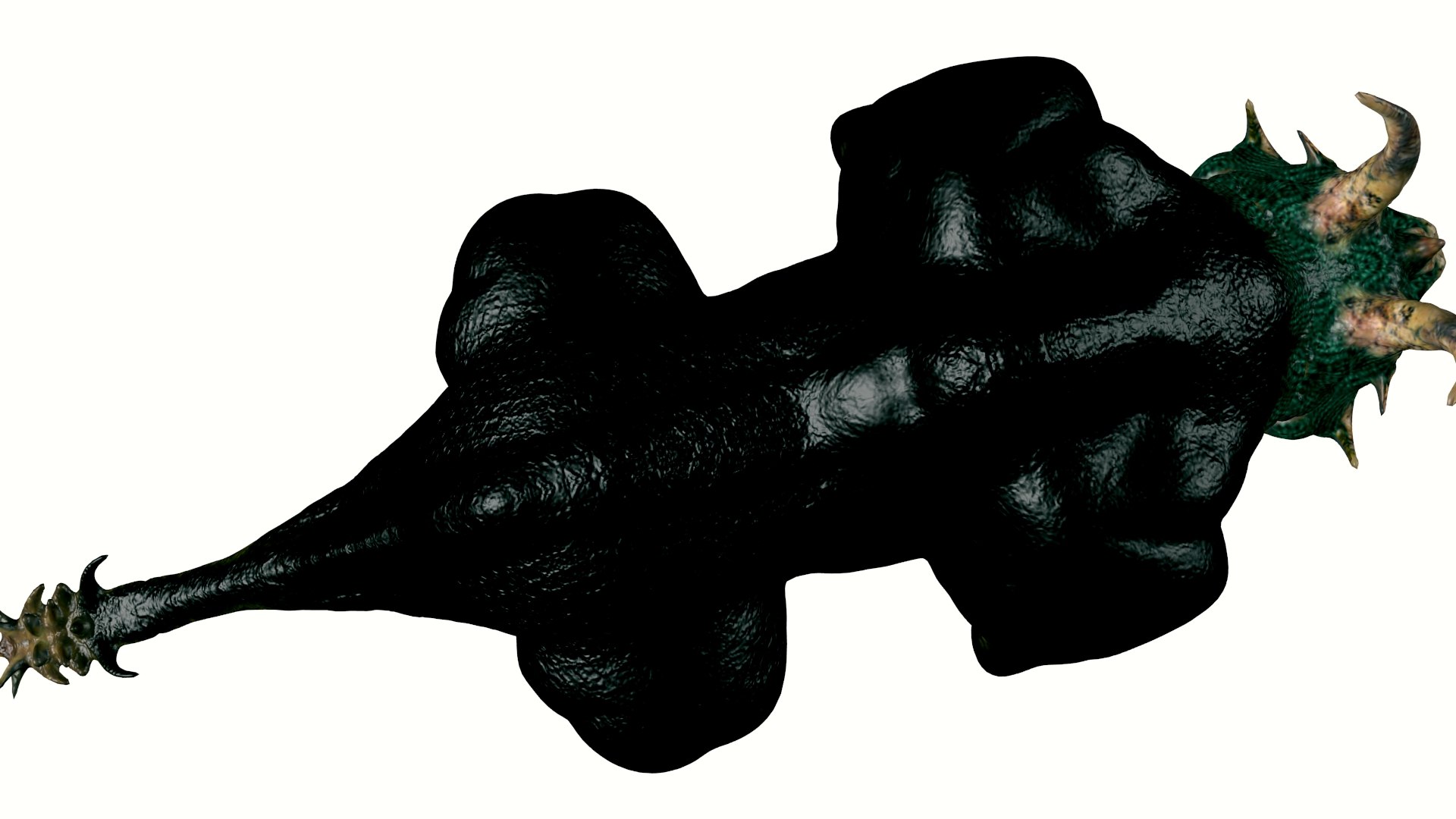 3d Model Horned Monster