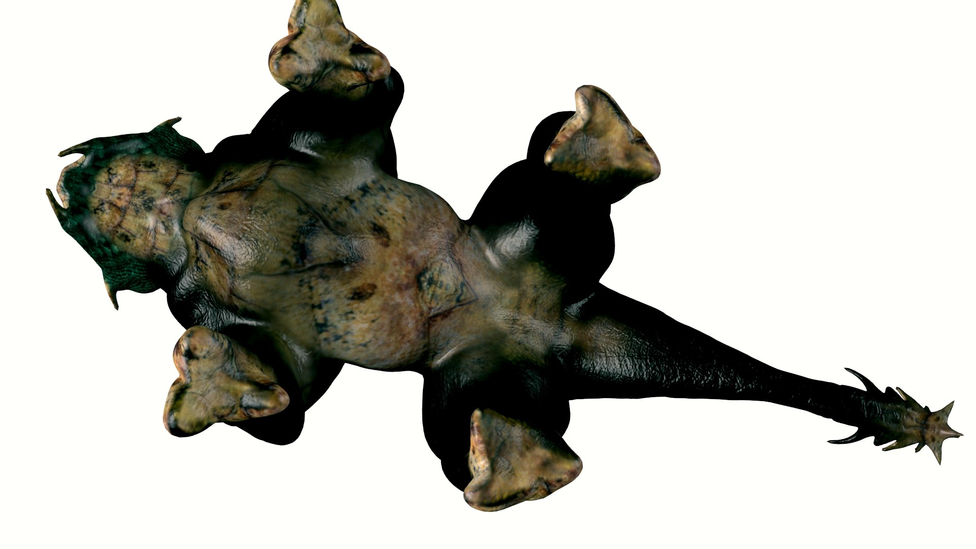 3d Model Horned Monster