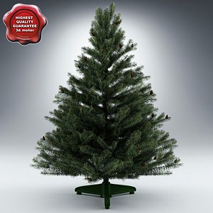 3d model christmas tree 14