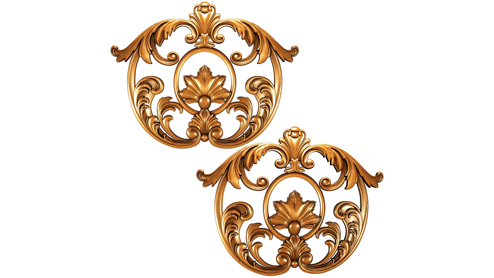 Decorative Ornamental 25 3D Model - TurboSquid 2326232