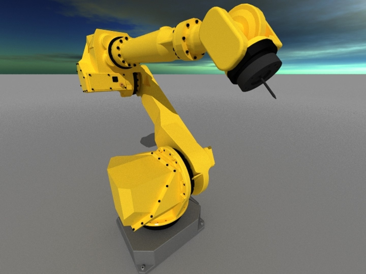 Mechanical Arm 3d Model