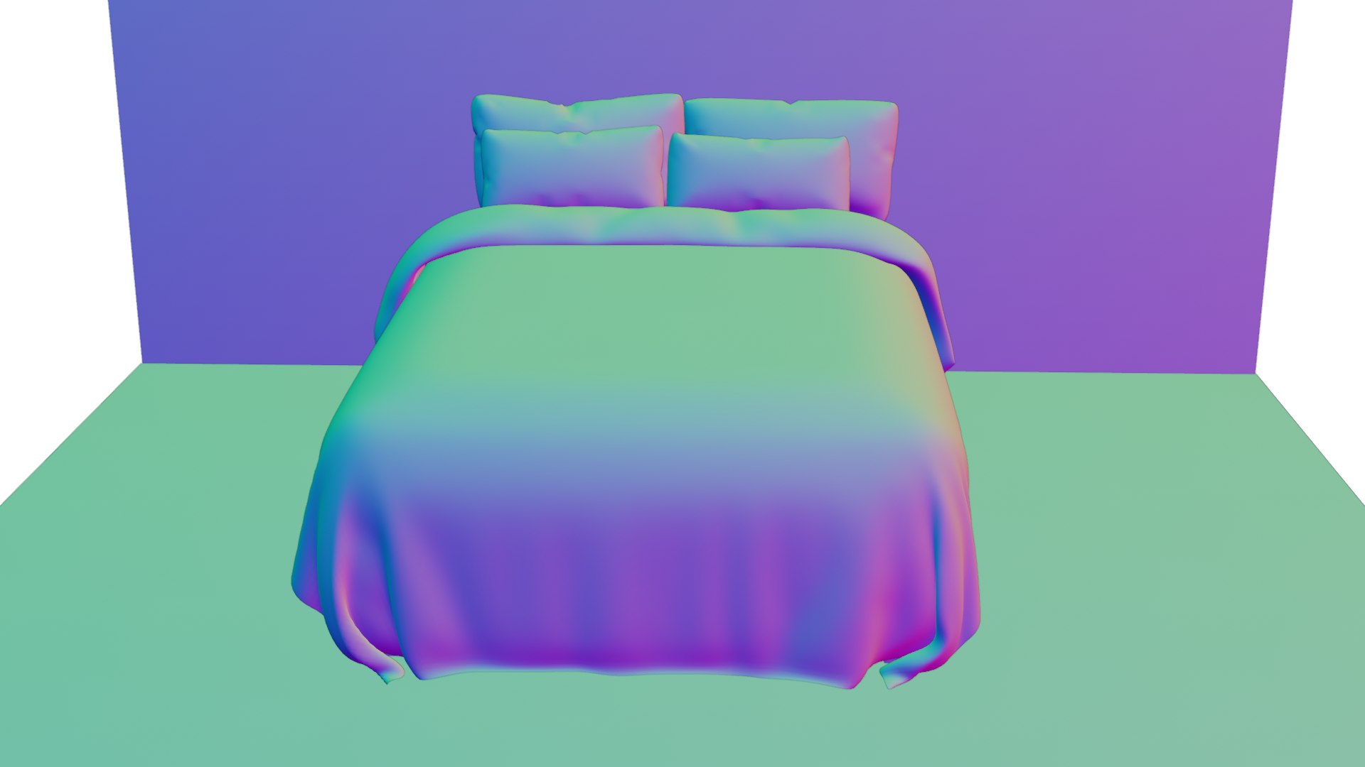 3d Easy Bed Configurator With Separated Parts Turbosquid 2240944