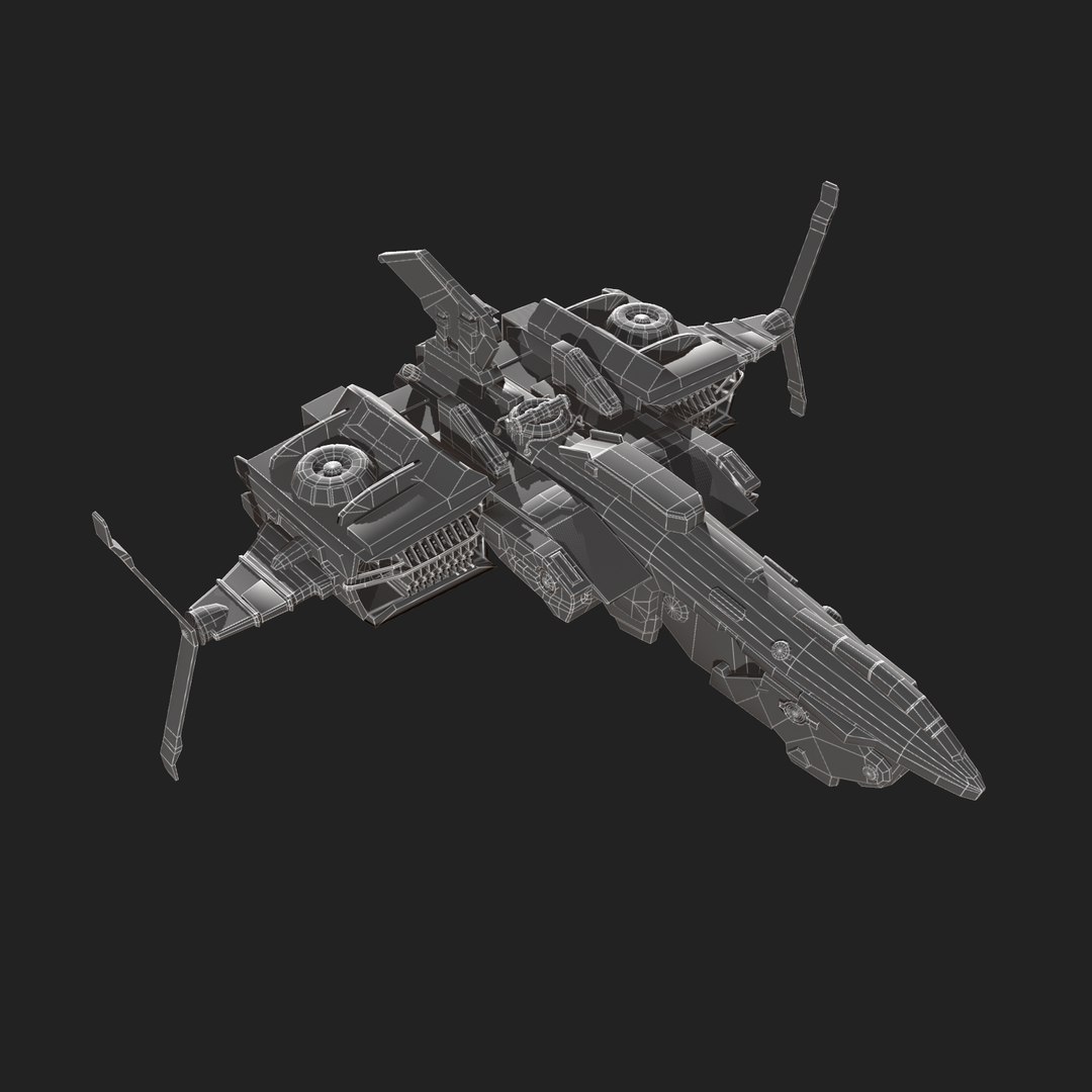 Spacecraft 3D Model - TurboSquid 1496281