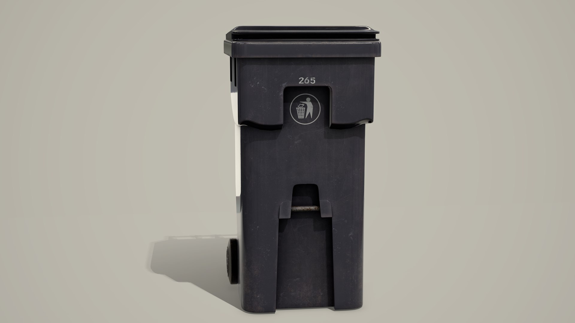 Bin garbage 3D model - TurboSquid 1683465