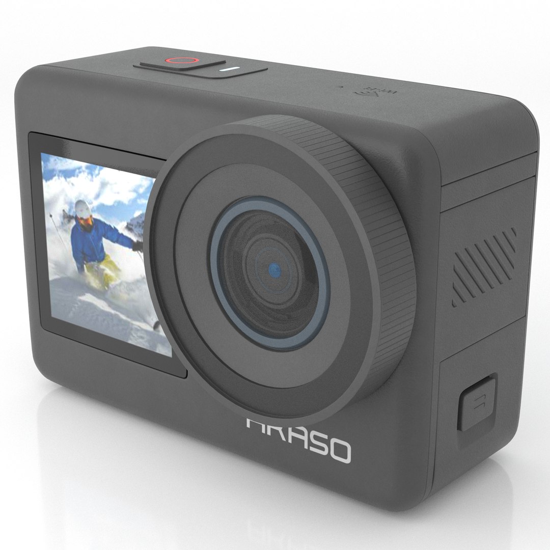 Action Camera Akaso Brave 7 3D model - TurboSquid 2135231