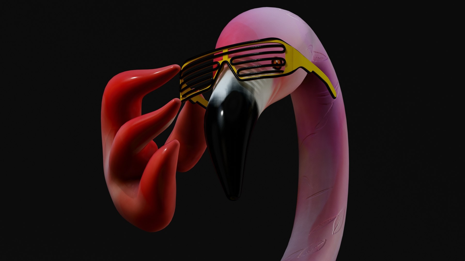 3D Model Flamingo - TurboSquid 1733389