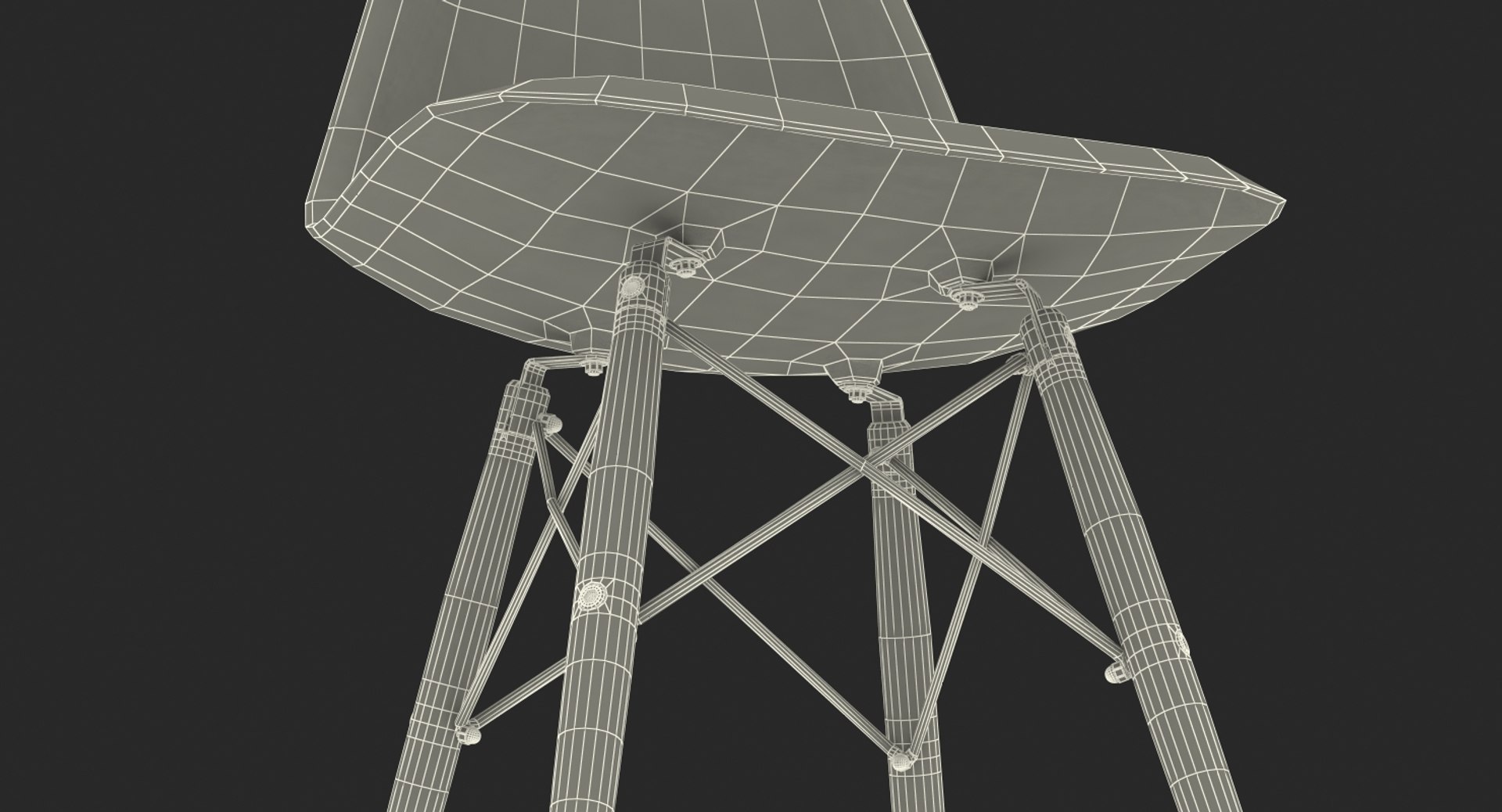 Modern molded plastic shell 3D model - TurboSquid 1272092