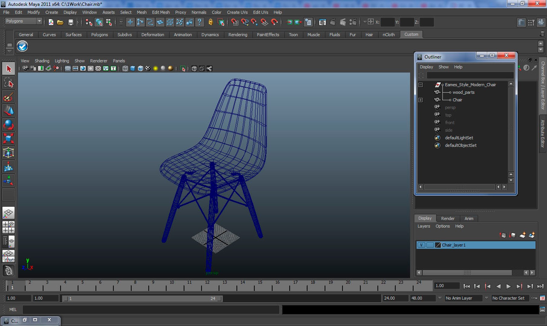 Modern molded plastic shell 3D model - TurboSquid 1272092