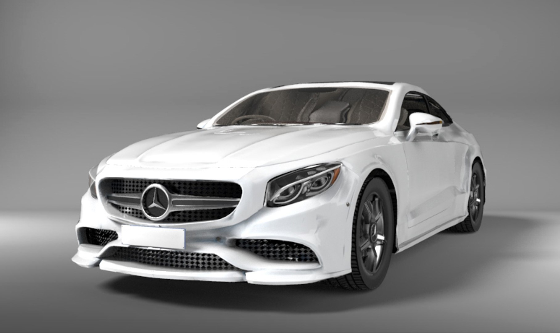 Mercedes-benz S63 Model - TurboSquid 1189639