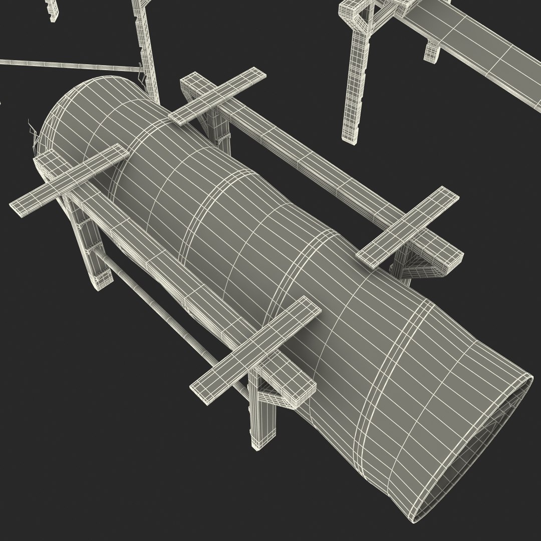 Dog Agility Equipment 3d Model