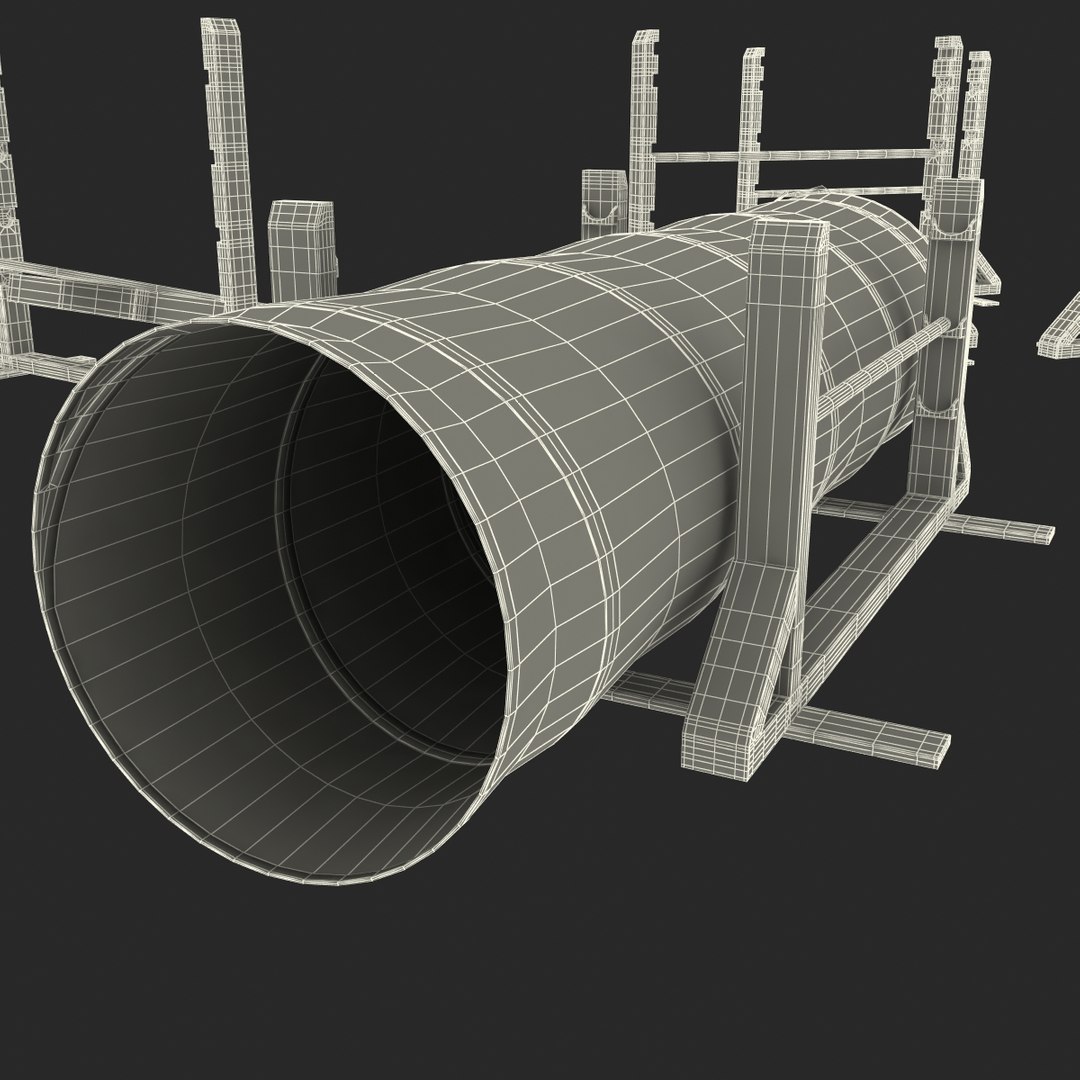 Dog Agility Equipment 3d Model