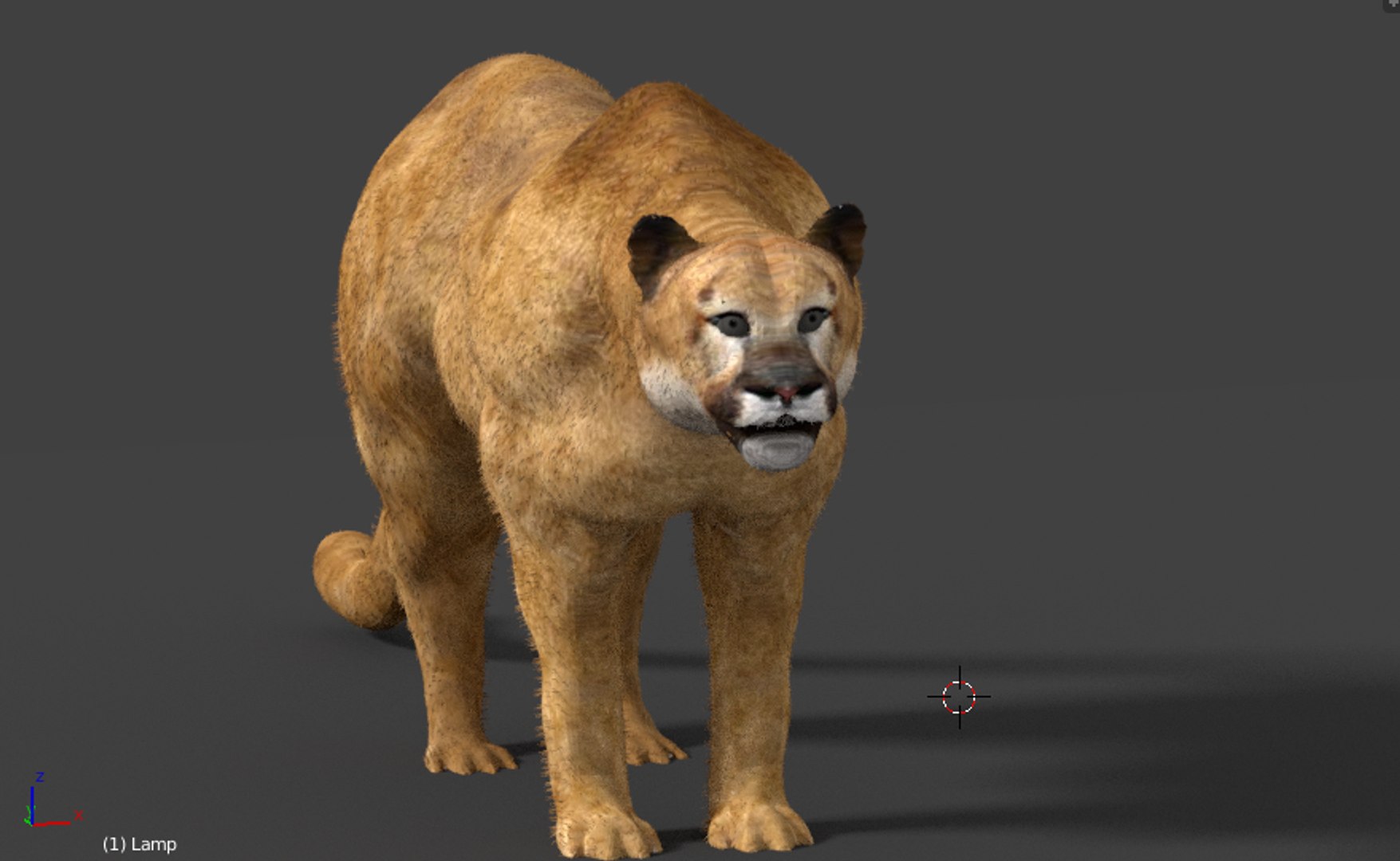 3D Puma - TurboSquid 1385892