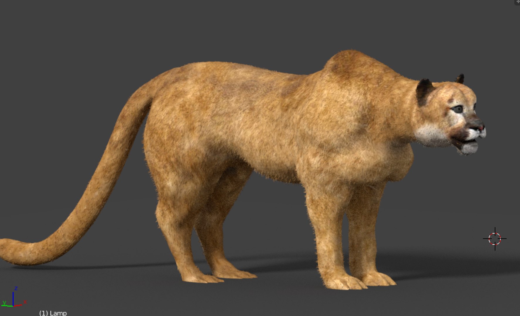 3D Puma - TurboSquid 1385892