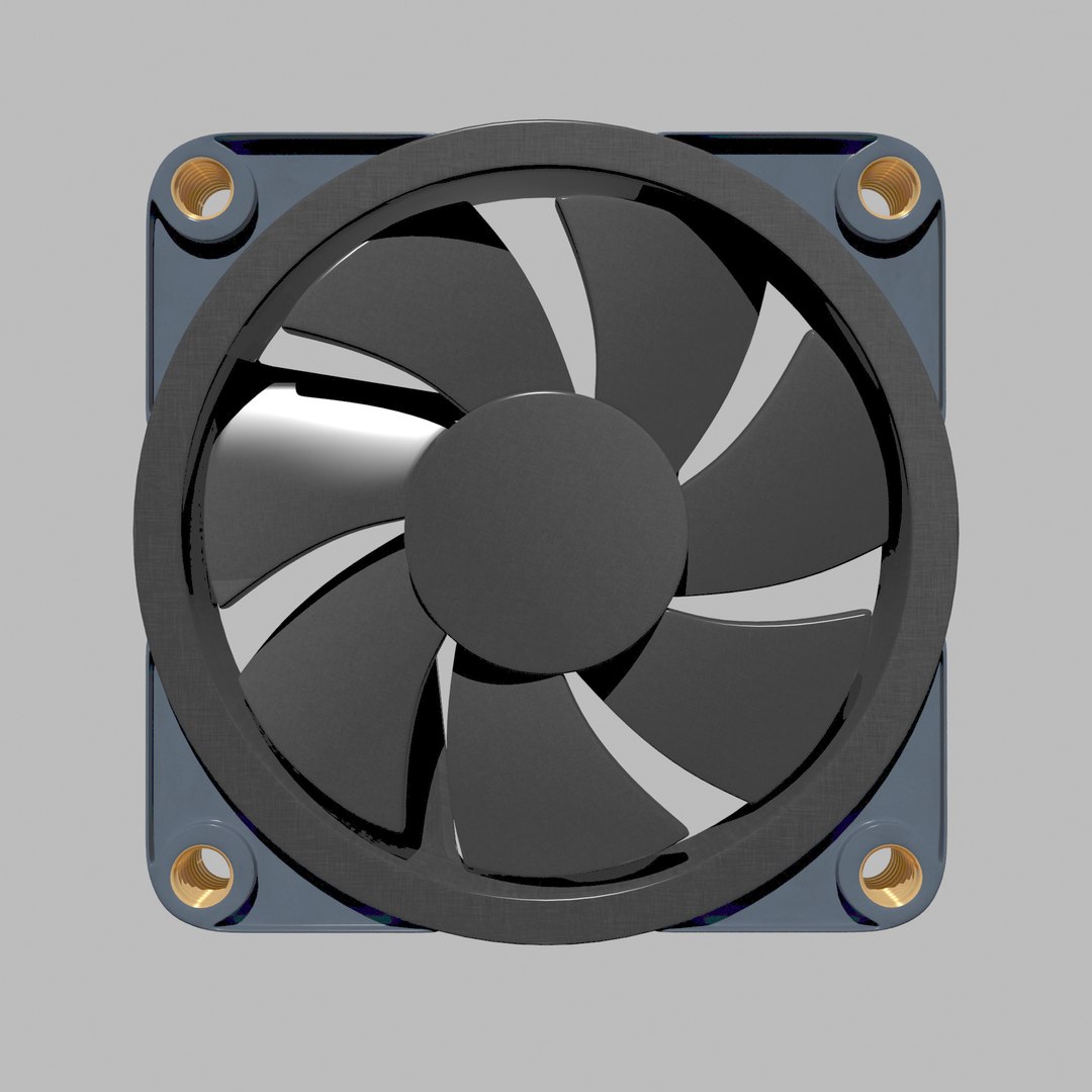 3d Chassis Fan