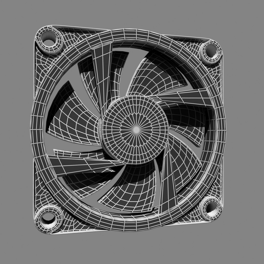 3d Chassis Fan