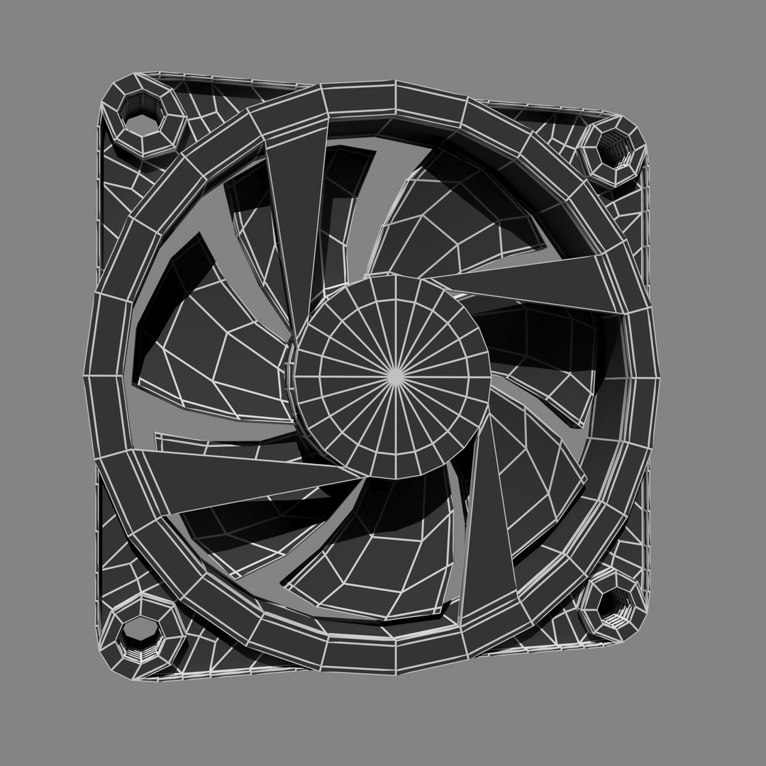 3d Chassis Fan